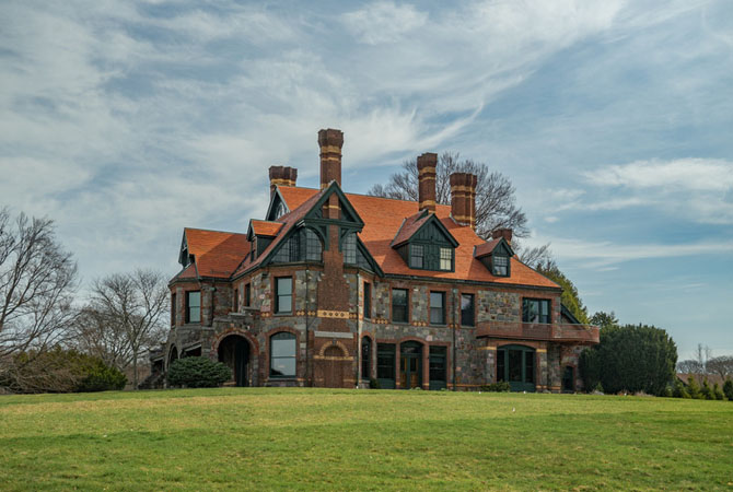 Eustis Estate Masonry Repairs | Historic New England