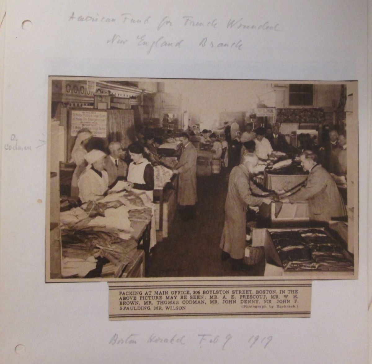 The 1918 influenza pandemic and the Codman family | Historic New England