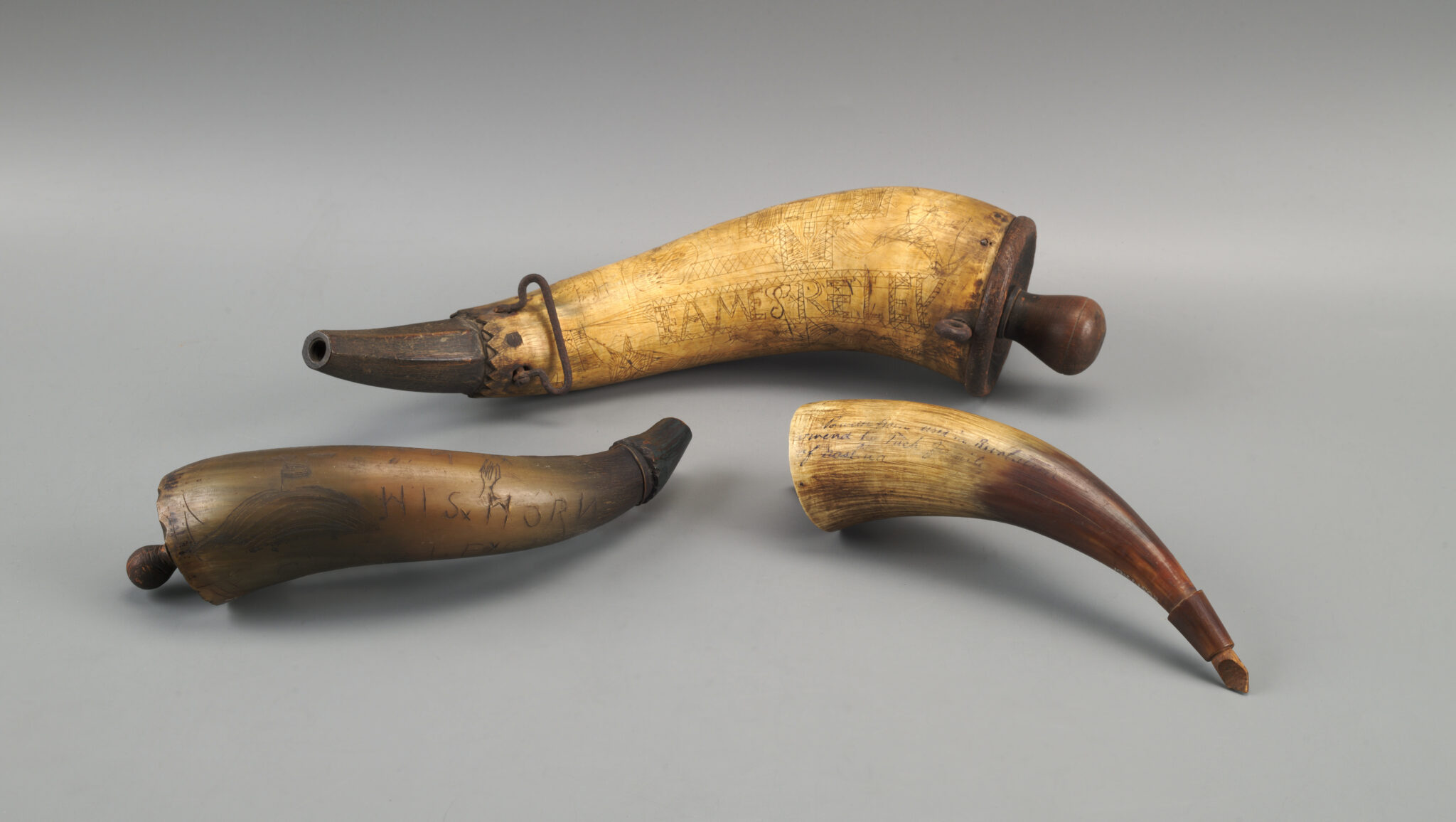 Behind the Exhibition: A Case Study of Three Powder Horns | Historic ...